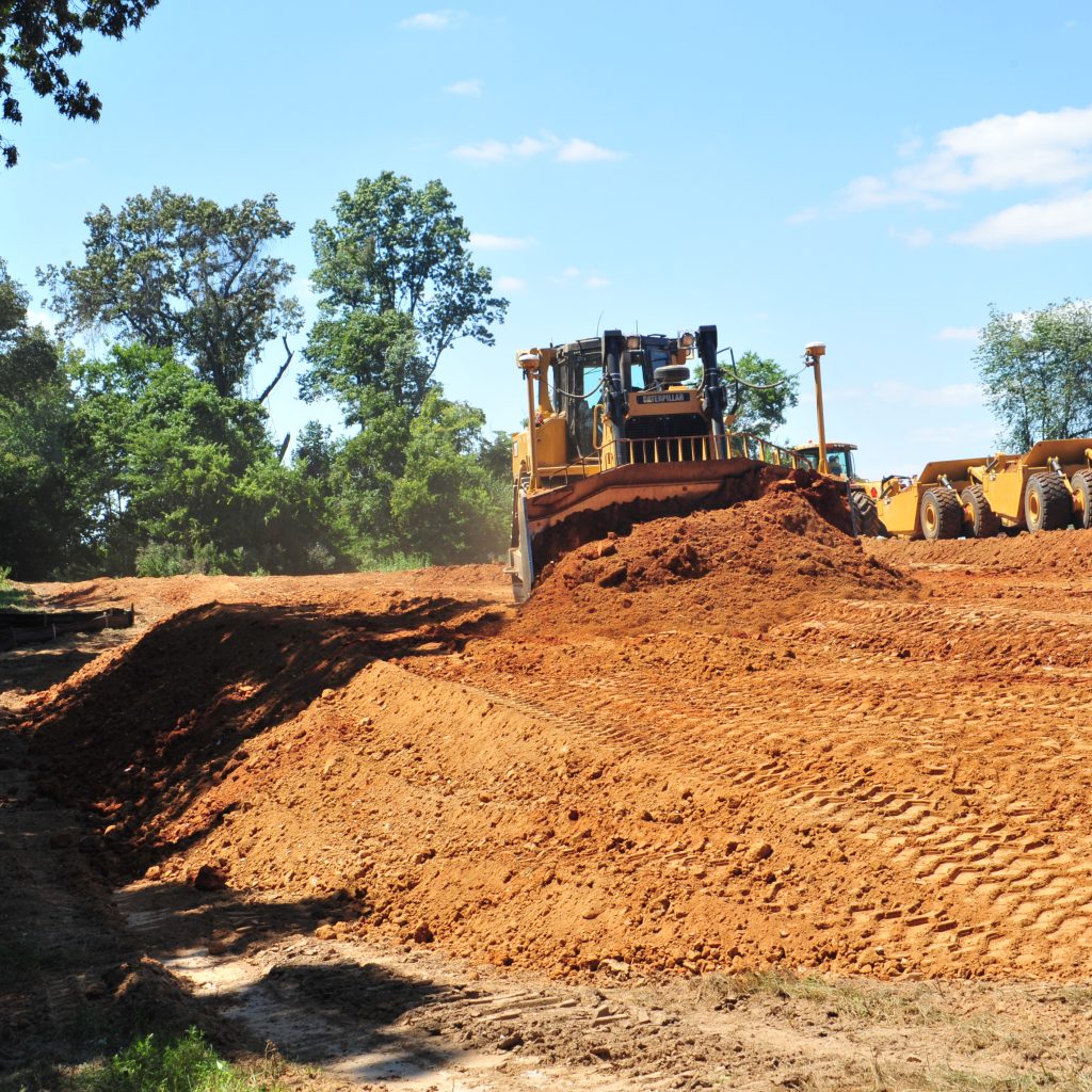 Noise Berm Construction Starts | NCM Motorsports Park